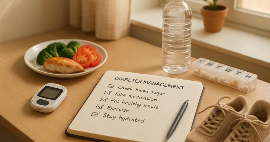 Daily Diabetes Management Checklist – Diabetic Me
